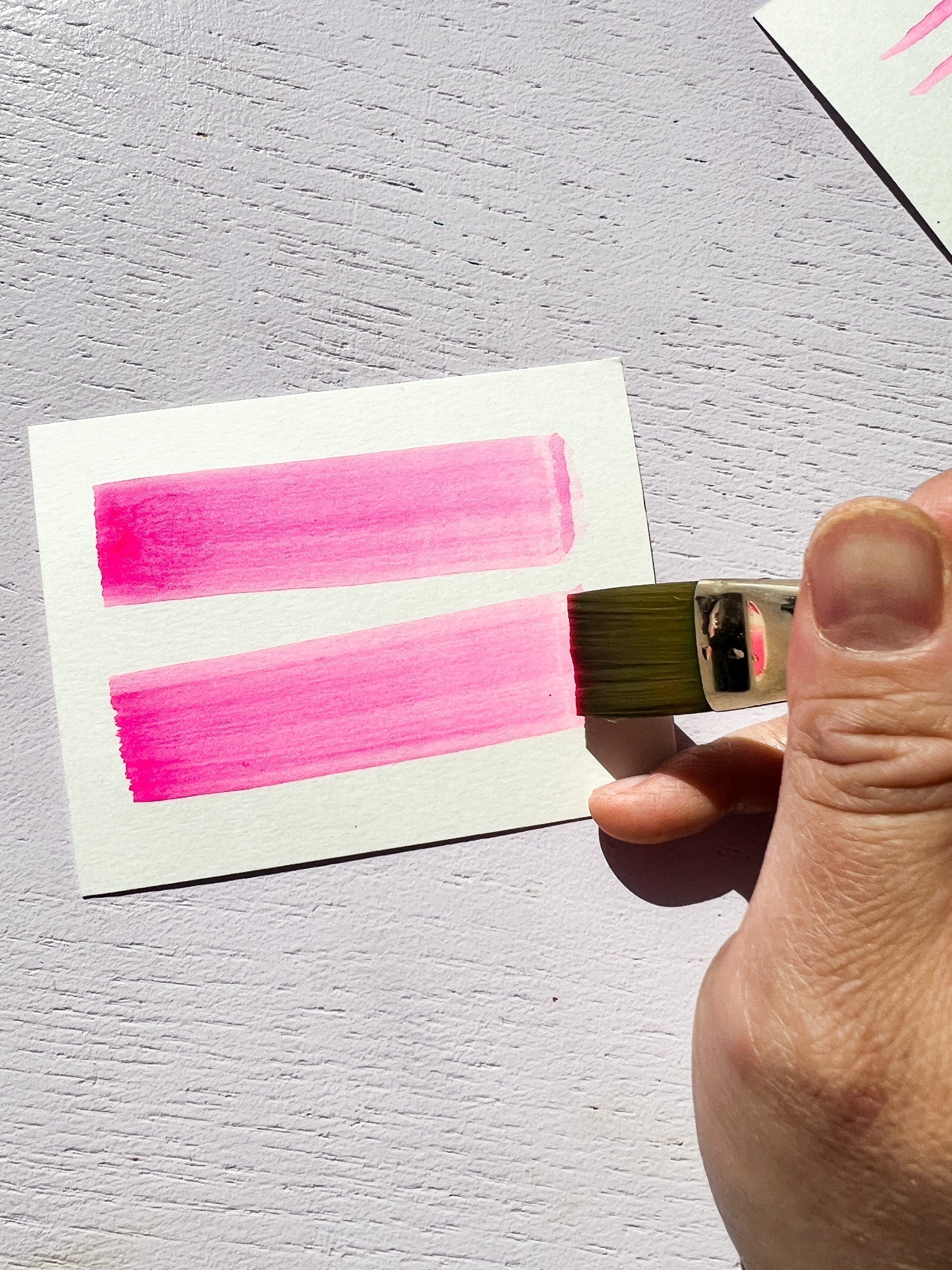 Flat Brushes for Sharp Strokes: Watercolor Tips – Jean Choe Art & Design