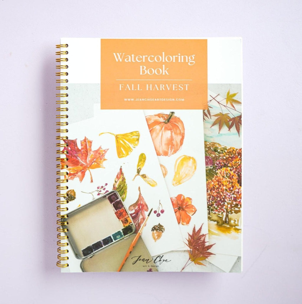 Fall Watercolor Workbook: Outlined Pages & Easy Instructions – Jean ...